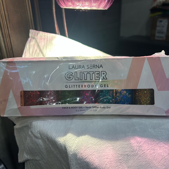 Makeup | Laura Serna Glitter Body Gel Set | Poshmark